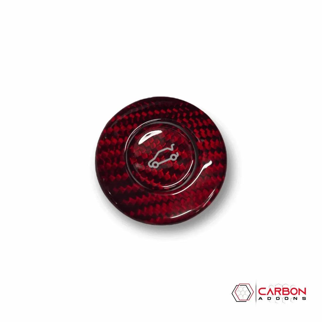 2016-2024 Camaros Carbon Fiber Trunk Release Button Cover Carbon Fiber ...