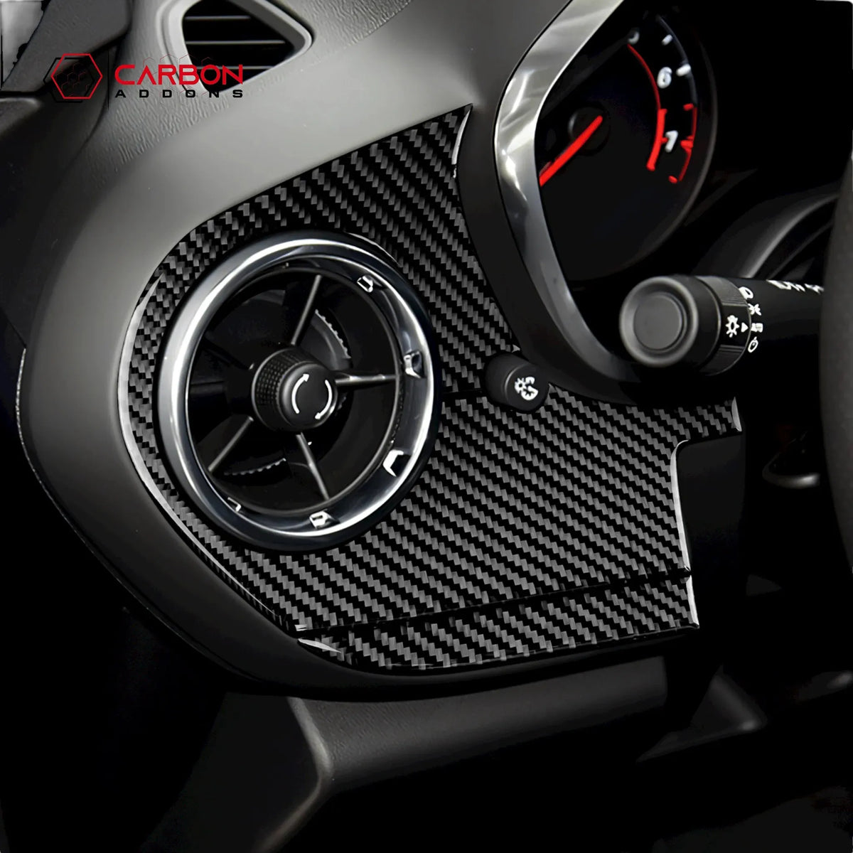 2016-2024 Chevy Camaro Real Carbon Fiber Driver Side Dash Overlay ...