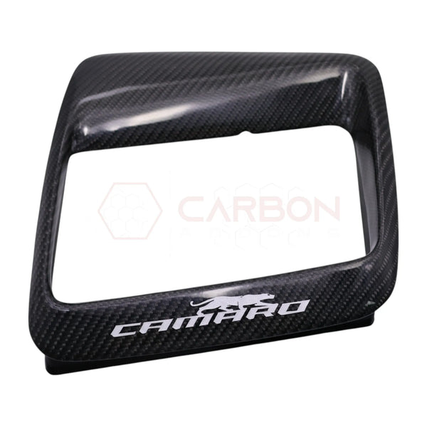 Customizable 2016-2024 Chevy Camaro Carbon Heads Up Display Trim Carbon ...