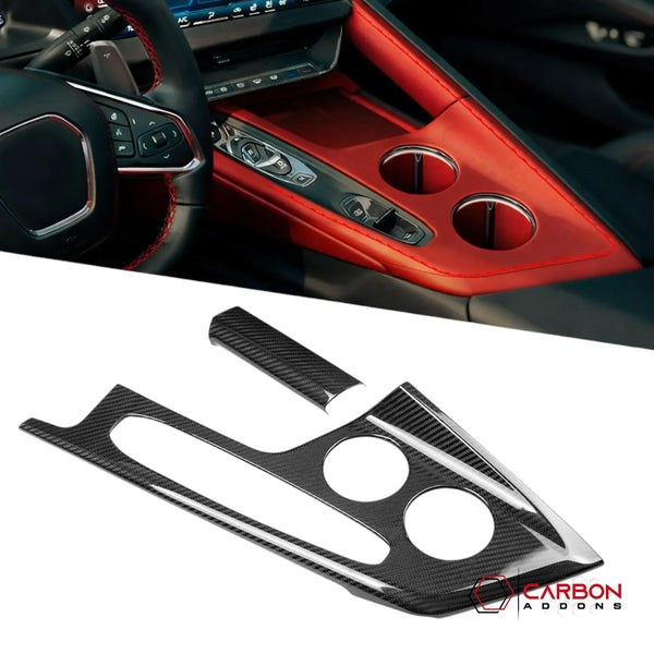 2026+ C8 Corvette Real Carbon Fiber Center Console Cover | Interior ...