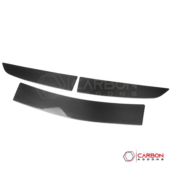 C8 Corvette Z06 / E-Ray Carbon Fiber Spoiler Delete Covers – Dry Pre ...